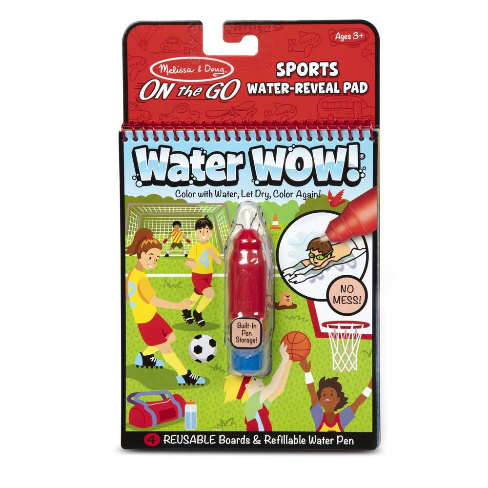 Melissa Doug On The Go Water WOW Pad Sports