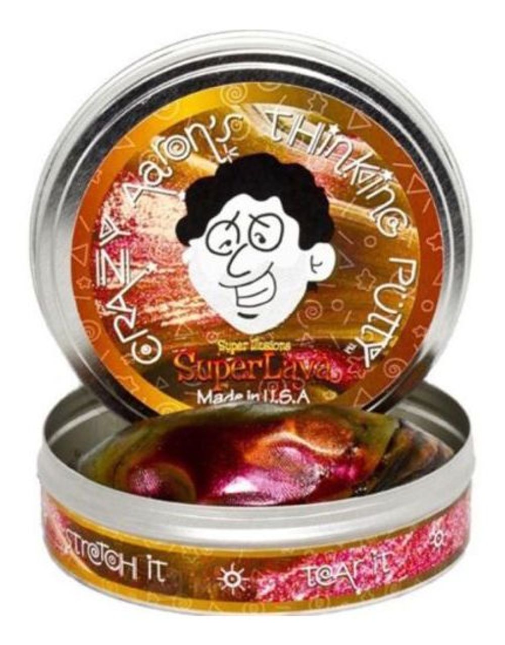 Crazy Aaron's Thinking Putty - Illusion (Super Lava) | Buy online at ...