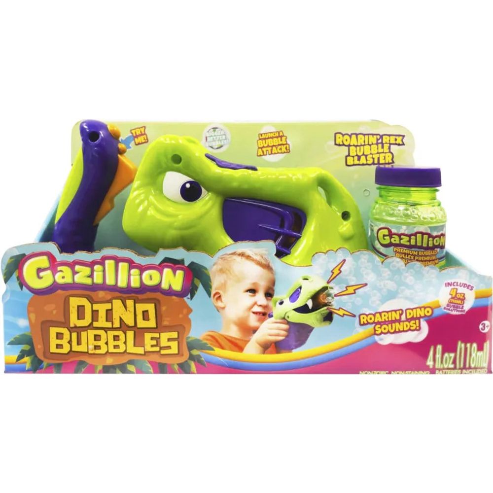 Gazillion Bubbles Rex Bubble Blaster | Buy online at The Nile