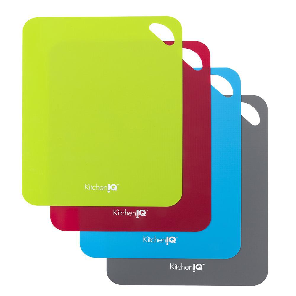 Kitchen IQ Flexible Cutting Boards, 4 Pack | Buy online at The Nile