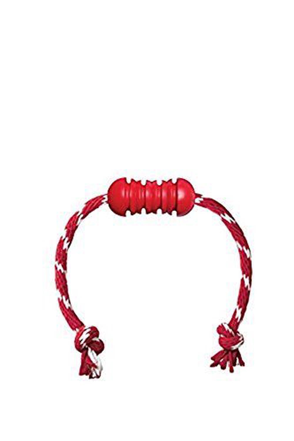 KONG Dental with Rope, Dog Toy, Medium, Red | Buy online at The Nile