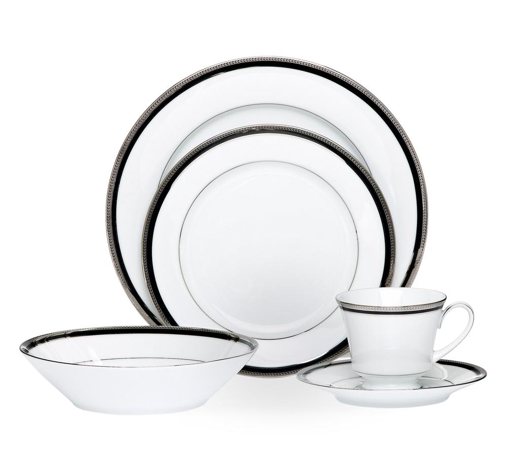 Noritake Toorak Noir - Dinner Set, 20 Piece | Buy online at The Nile