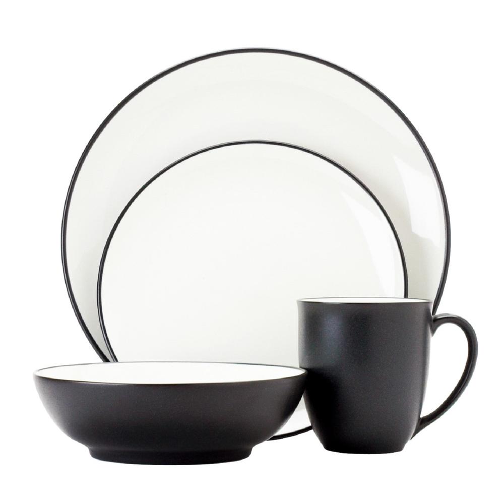 Noritake Colorwave Dinner Set (Graphite) | Buy online at The Nile