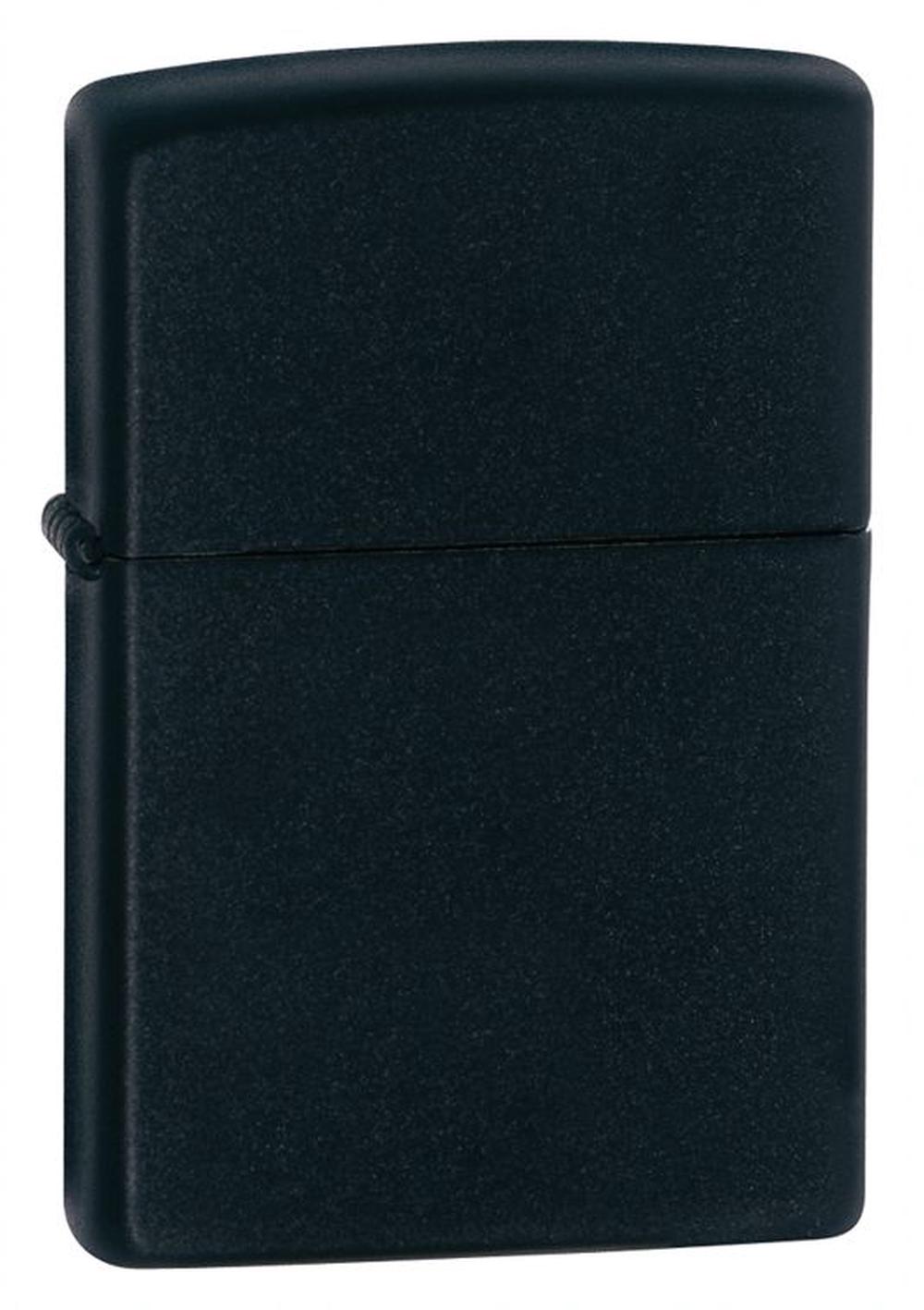 Zippo Black Matte Finish Lighter (Plain) | Buy online at The Nile