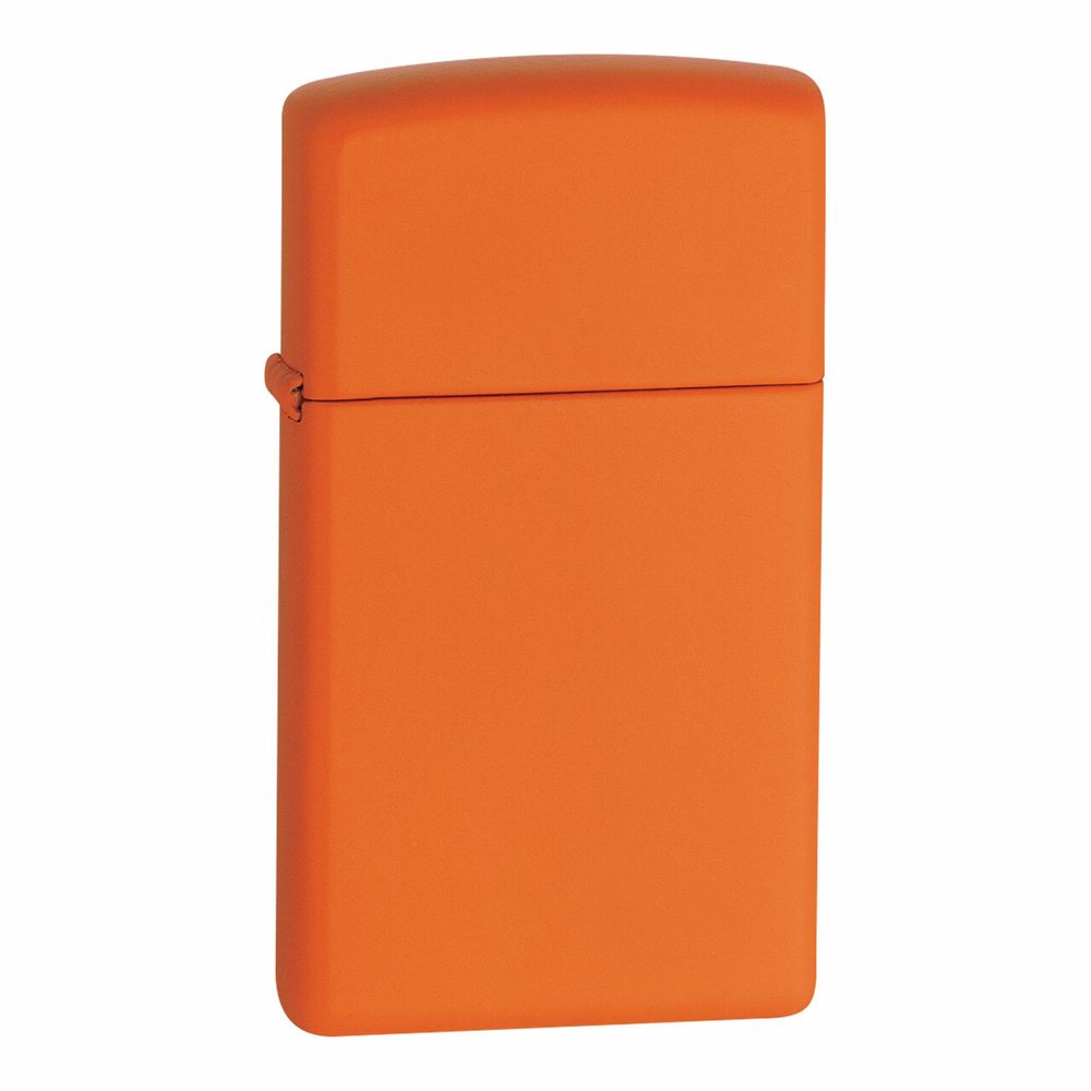 Zippo Slim Matte Lighter (Orange) | Buy online at The Nile