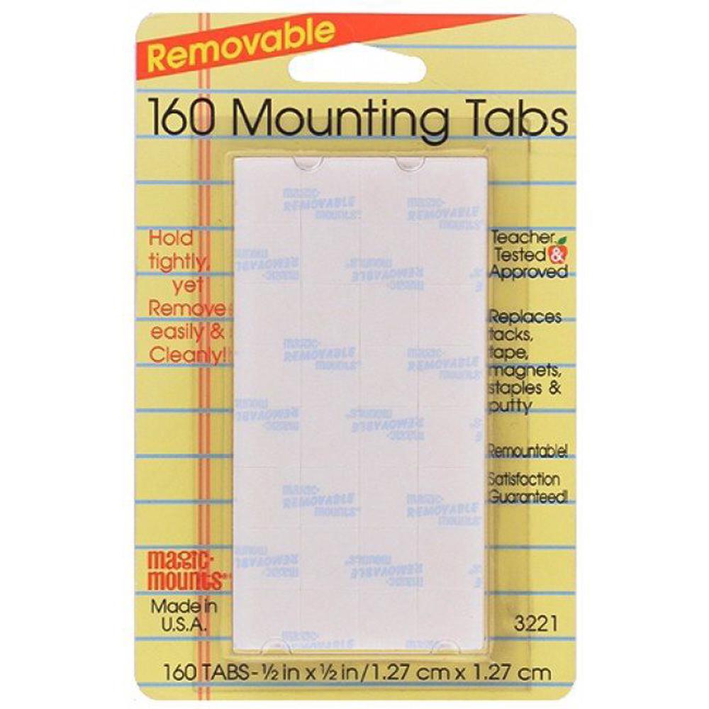 Magic Mounts Stationery Mounting Tabs - 160 Pieces | Buy online at The Nile