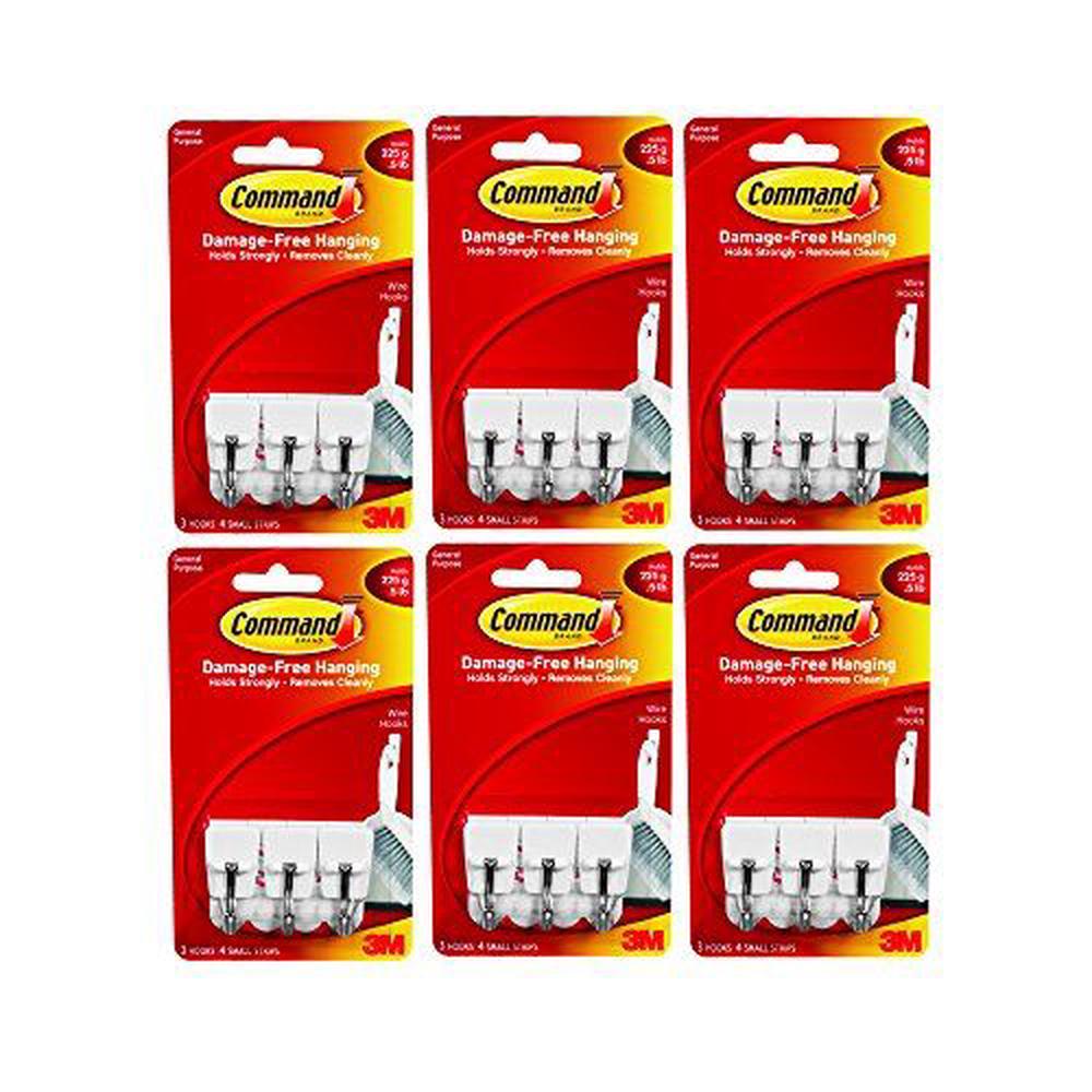 3M Small Wire Hooks, 3-Hook | Buy online at The Nile