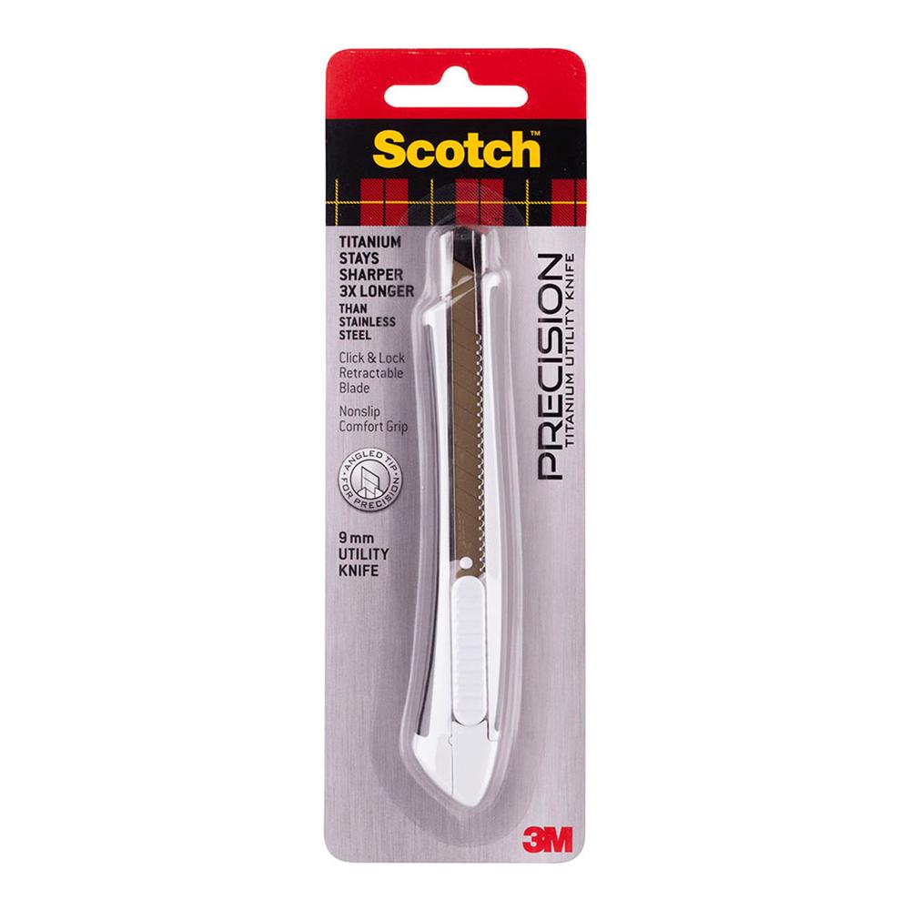 Scotch Utility Knife TI-KS (White) - 9mm | Buy online at The Nile