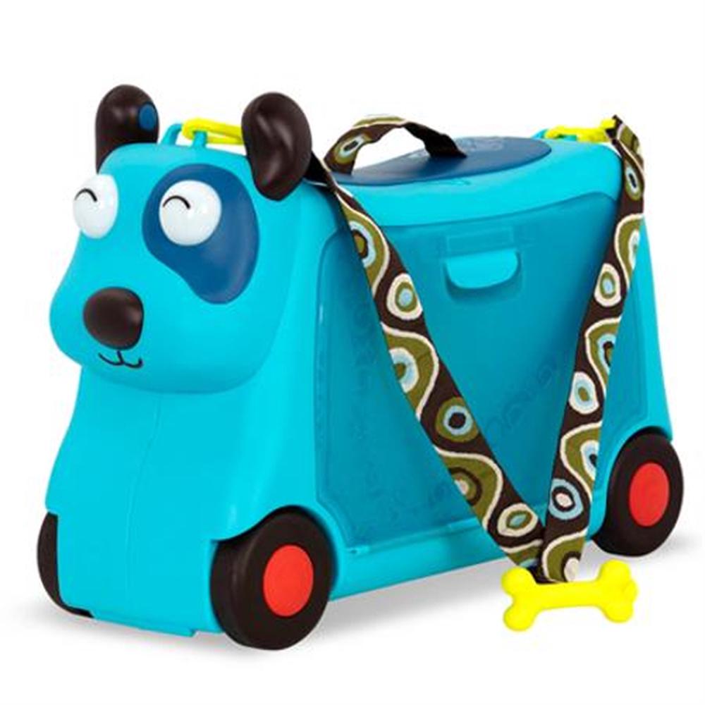 B. Toys Travel Luggage Ride on Dog | Buy online at The Nile
