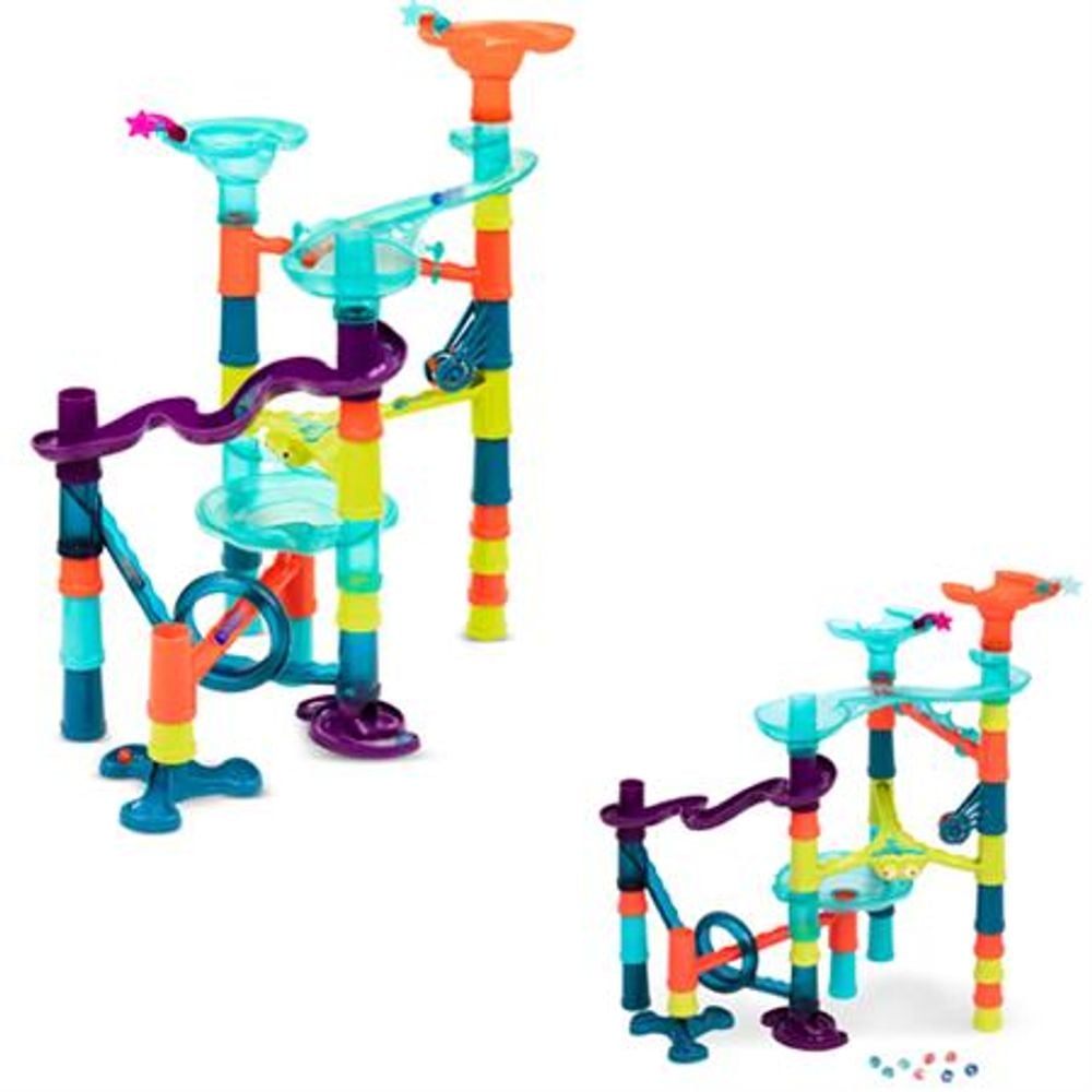 B. Marble-Palooza Marble Run, 38 Piece | Buy online at The Nile