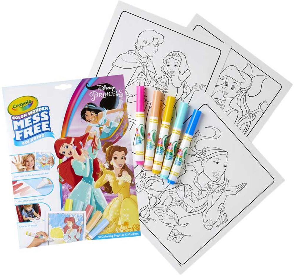 Crayola Color Wonder Mess Free Coloring Set - Disney Princess | Buy ...