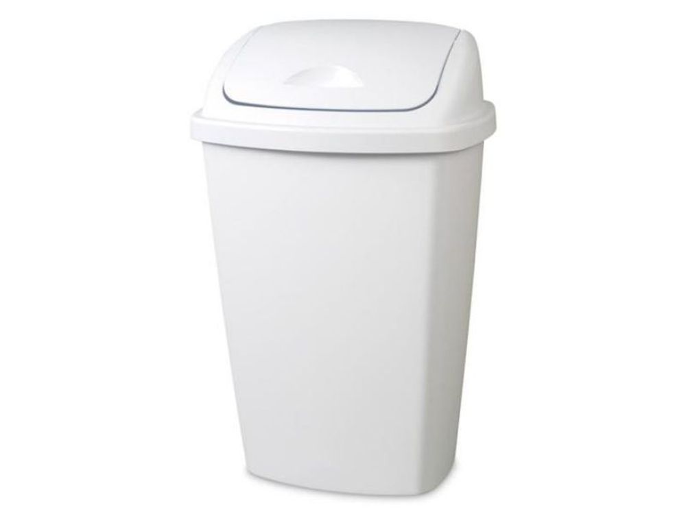 Seymours Swing Top Tidy (White) | Buy online at The Nile