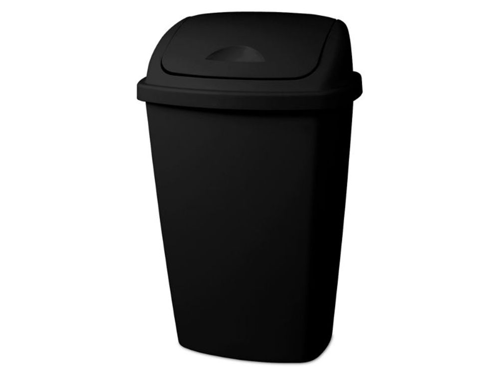 Seymours Swing Top Tidy (Black) | Buy online at The Nile