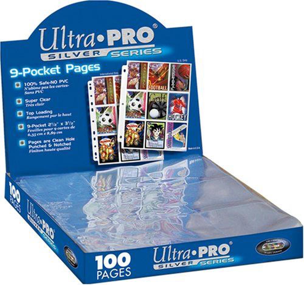 Ultra Pro Silver Series 100/9 Pocket Page Protectors | Buy online at ...