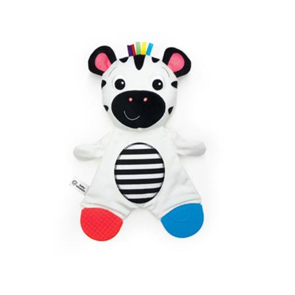 Baby Einstein Zen the Zebra Sensory Plush Teether | Buy online at The Nile