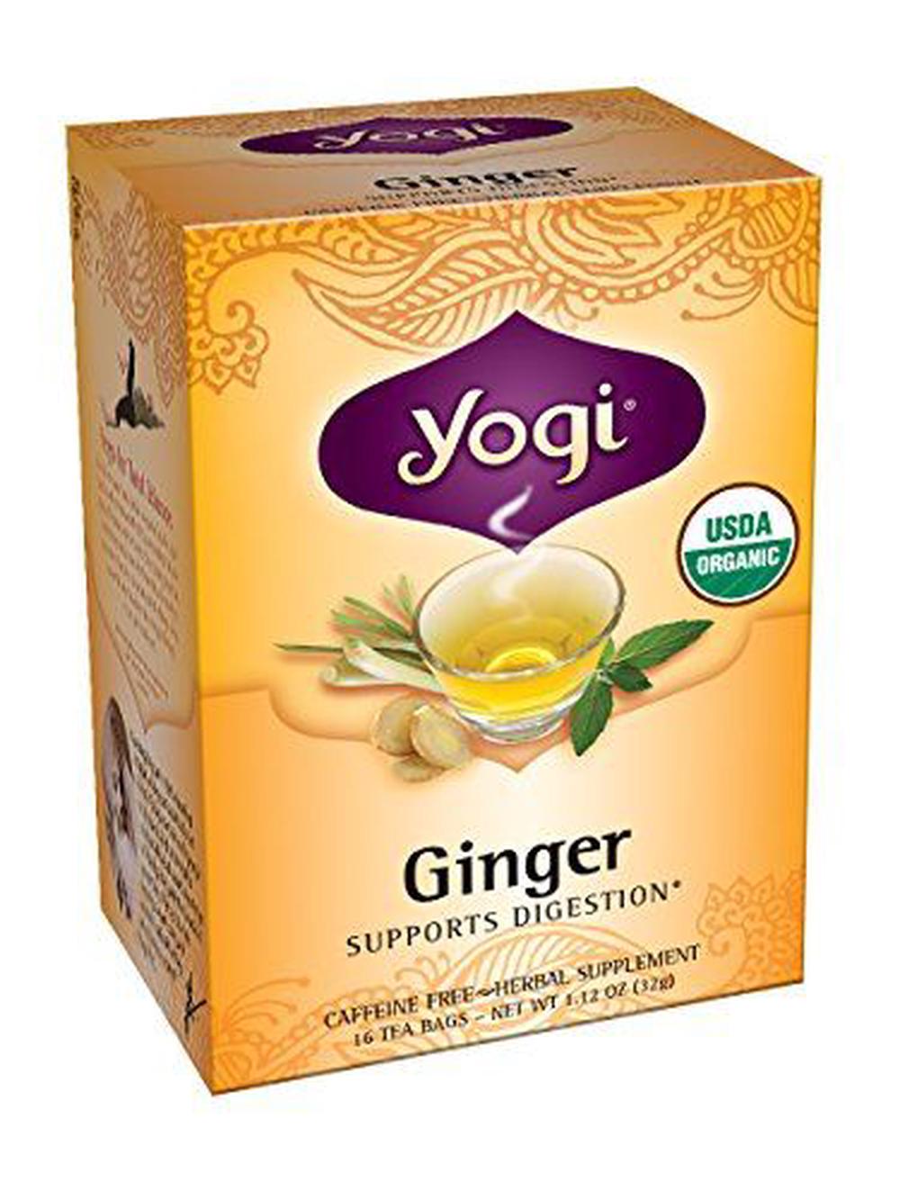 Yogi Teas Ginger, 16 Count | Buy online at The Nile