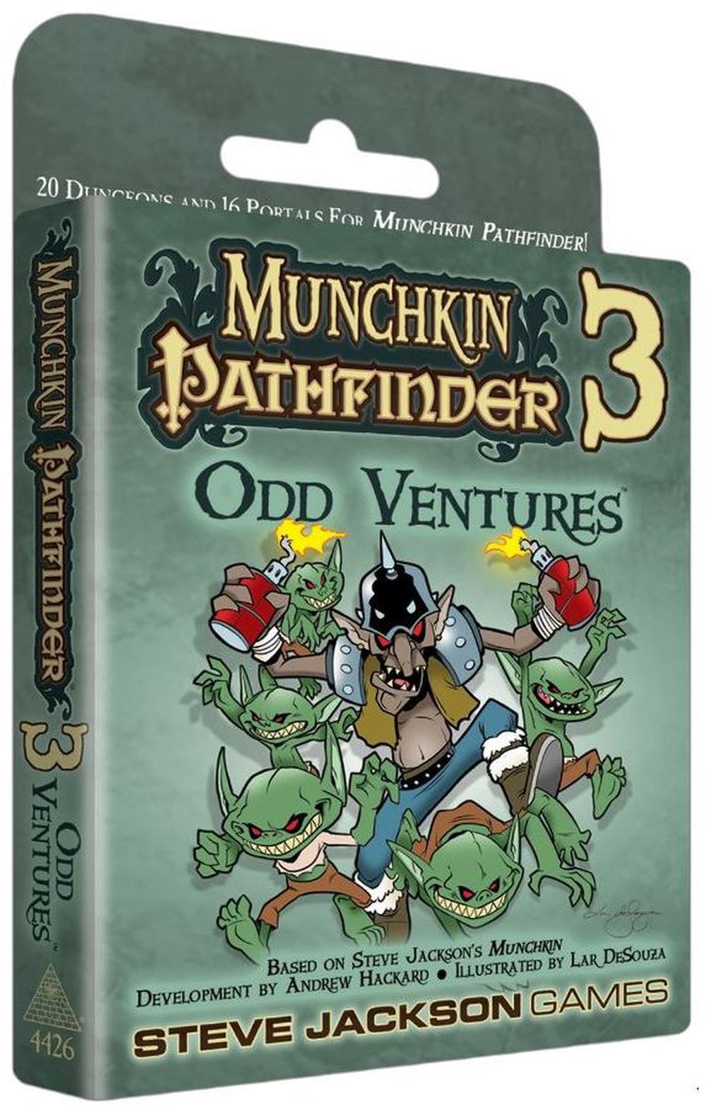 Steve Jackson Games Munchkin Pathfinder 3 - Odd Ventures | Buy online ...