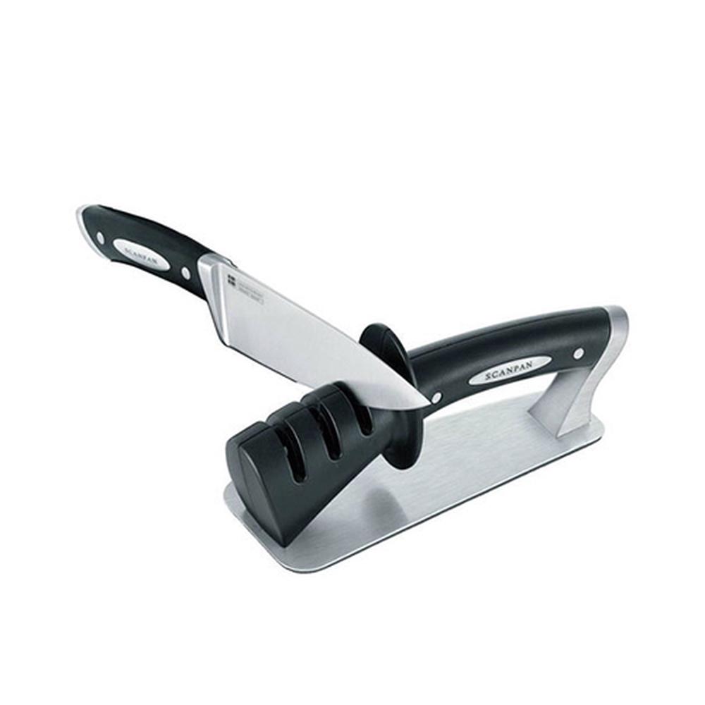 Scanpan Classic Cook's Knife 20cm w/ Bonus 3 Stage Sharpener | Buy ...