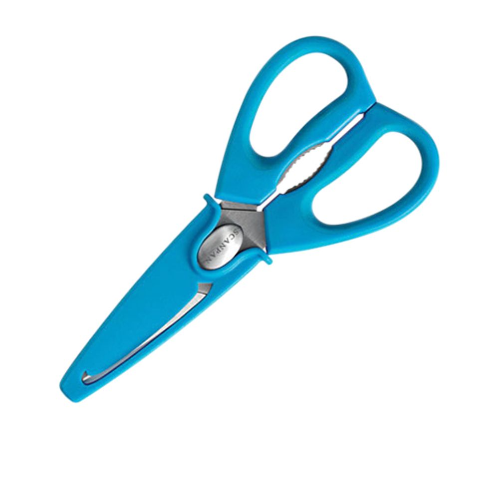 Scanpan Spectrum Soft Touch Kitchen Shears Blue | Buy online at The Nile