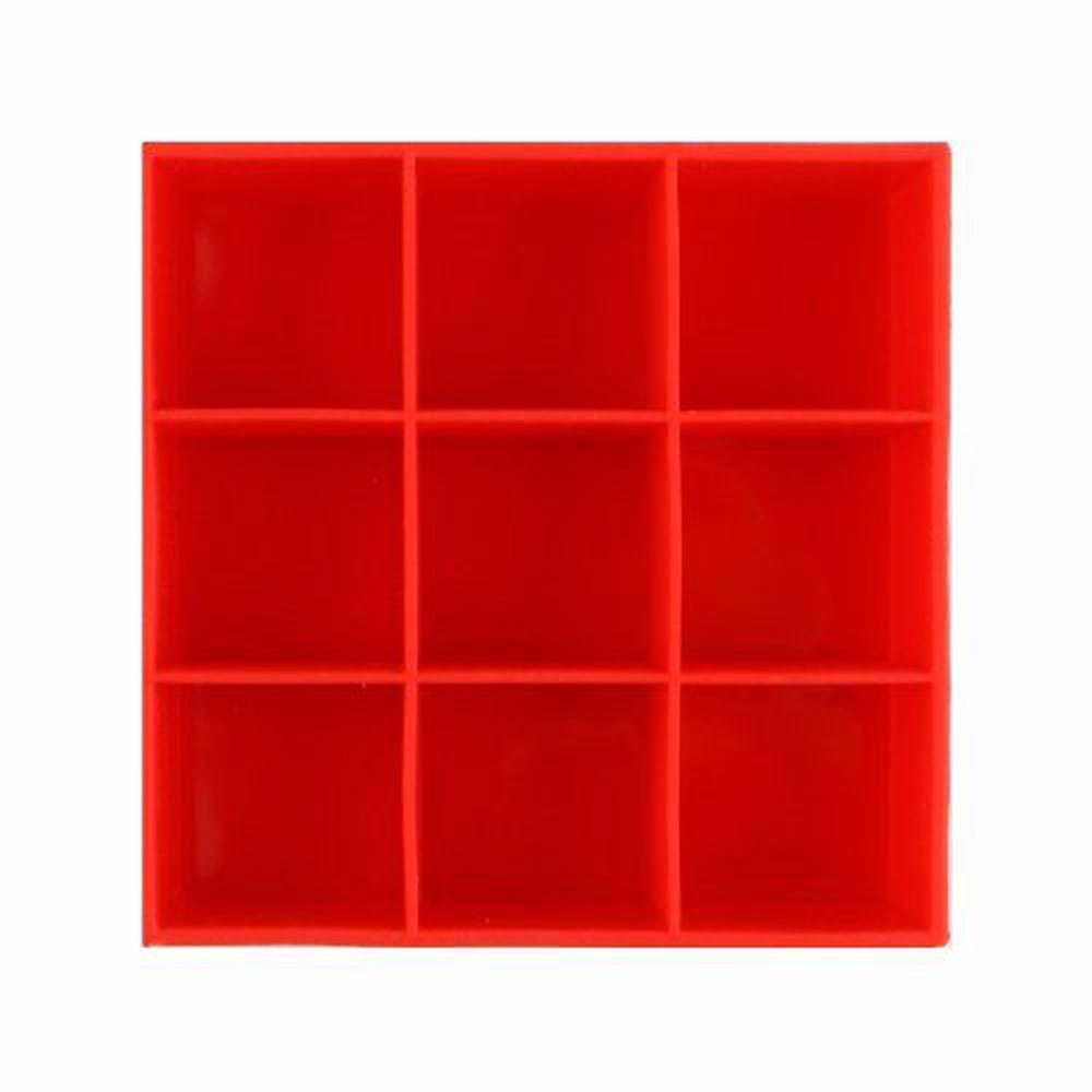 Dexas Ice Cube Tray, Red, Set of 2 | Buy online at The Nile
