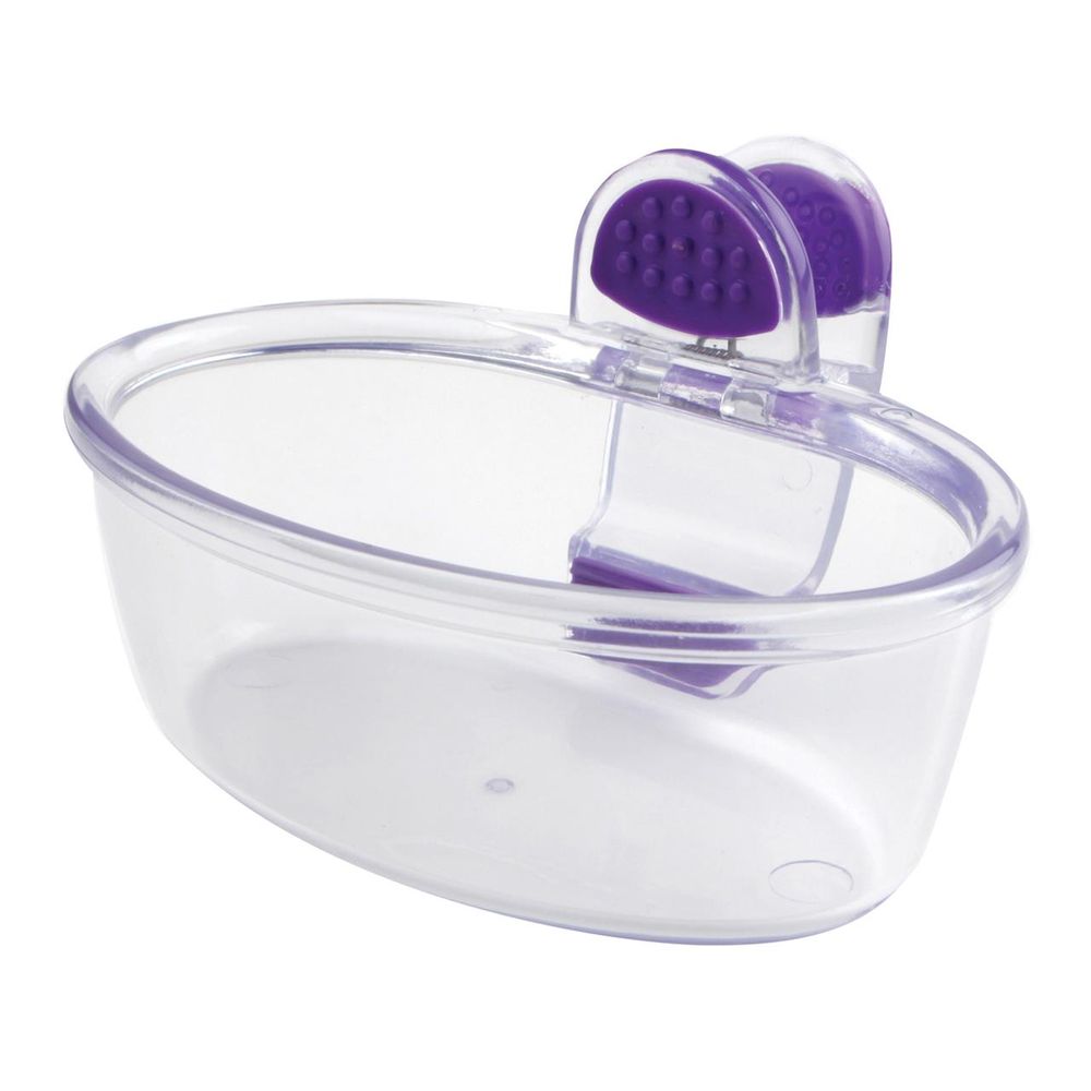 Dexas Klip Cup Clear (Purple) - Small | Buy online at The Nile