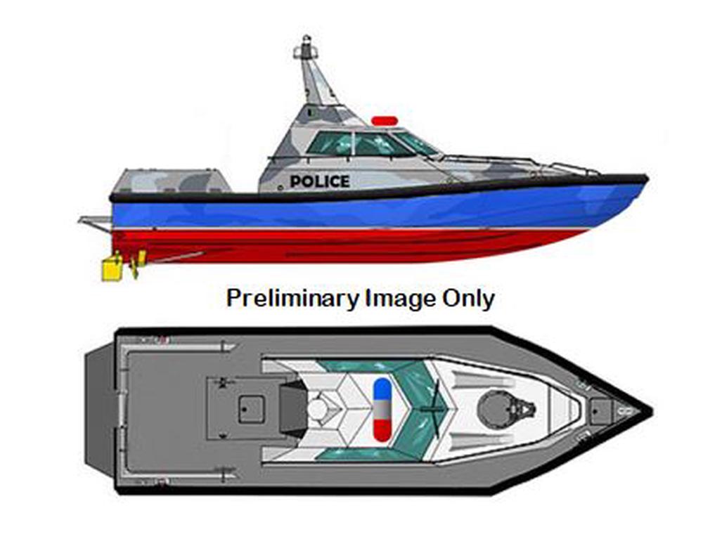 Maisto Tech RC Police Boat with USB Charger | Buy online at The Nile