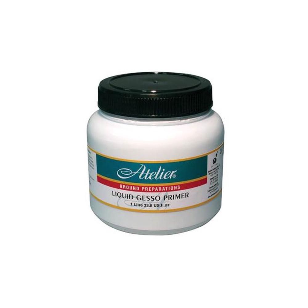 Atelier Ground Preparations Liquid Gesso Primer - 1L | Buy online at ...