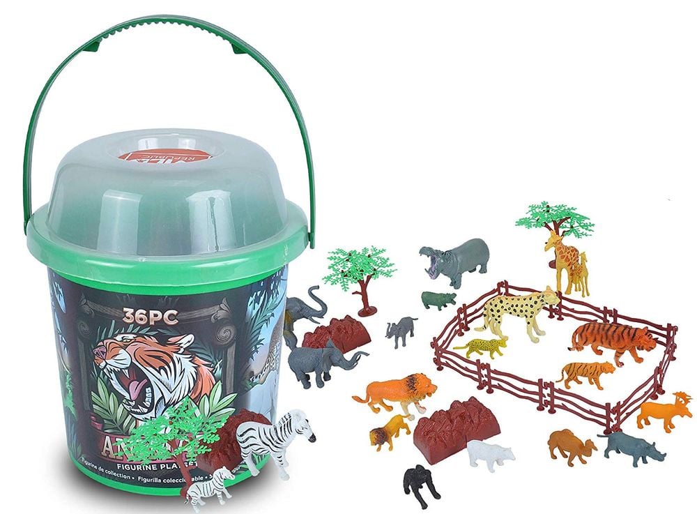 Wild Republic Adventure Bucket Figurine Set - Animal | Buy online at ...