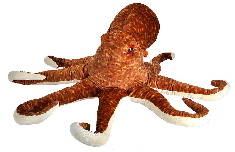 Wild Republic Cuddlekins Plush Toy - Jumbo Octopus | Buy online at The Nile