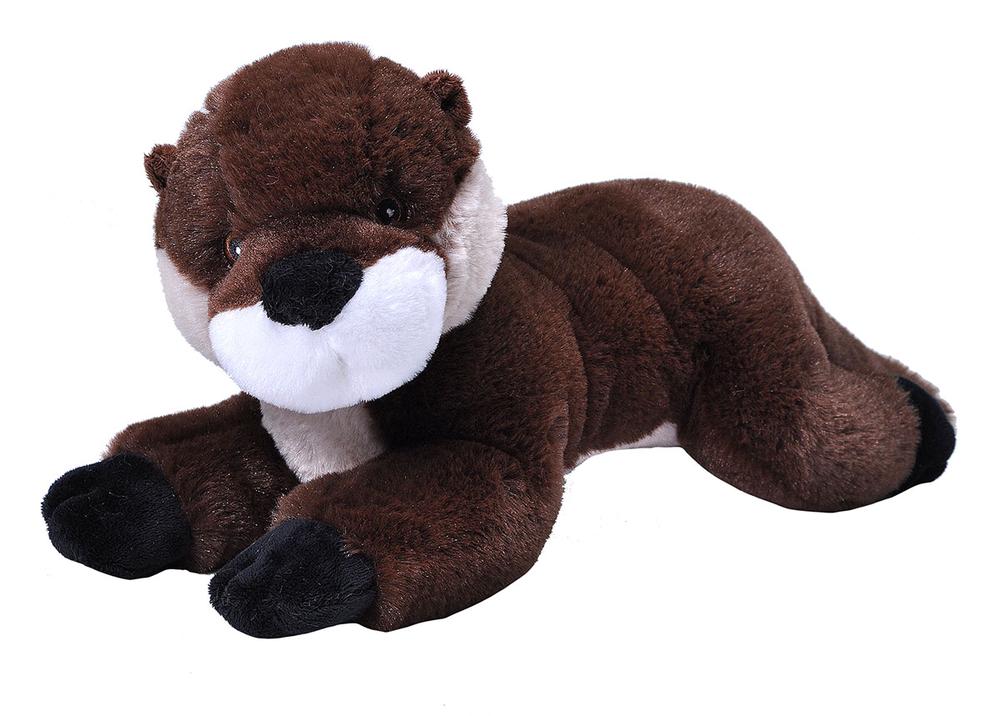Wild Republic Ecokins Recycled Plush River Otter | Buy online at The Nile