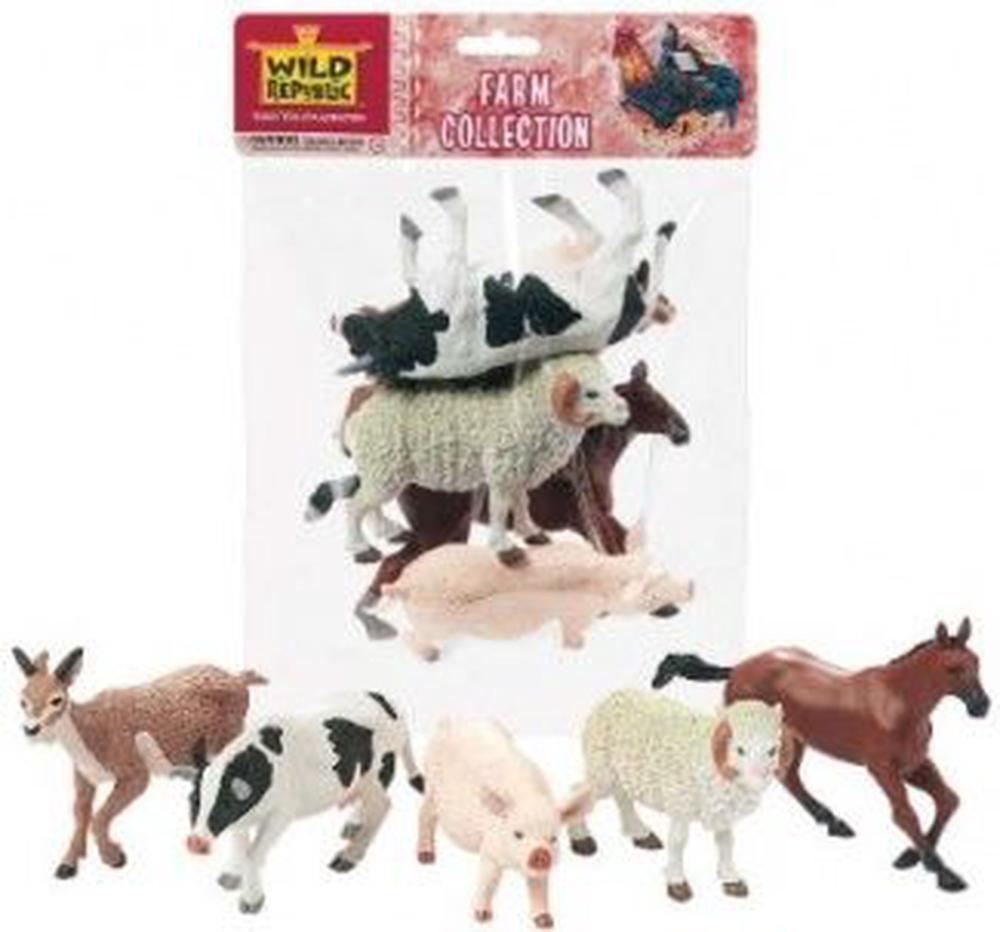 Wild Republic Polybag Farm Collection, 5 Pieces | Buy online at The Nile