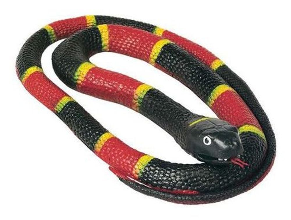 Wild Republic Rubber Snake (Red & Black Belly) - 117cm | Buy online at ...