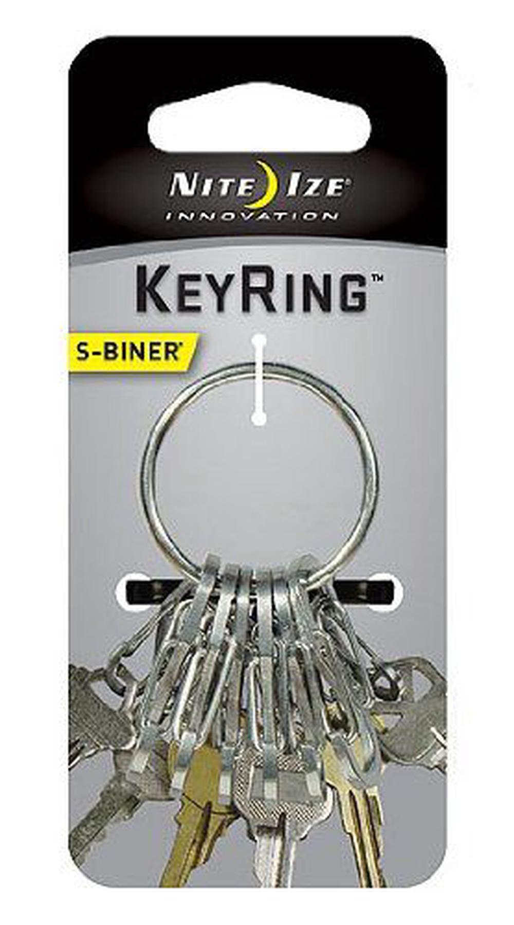 Nite Ize KRGS-11-R3 Key Ring, Stainless Steel | Buy online at The Nile