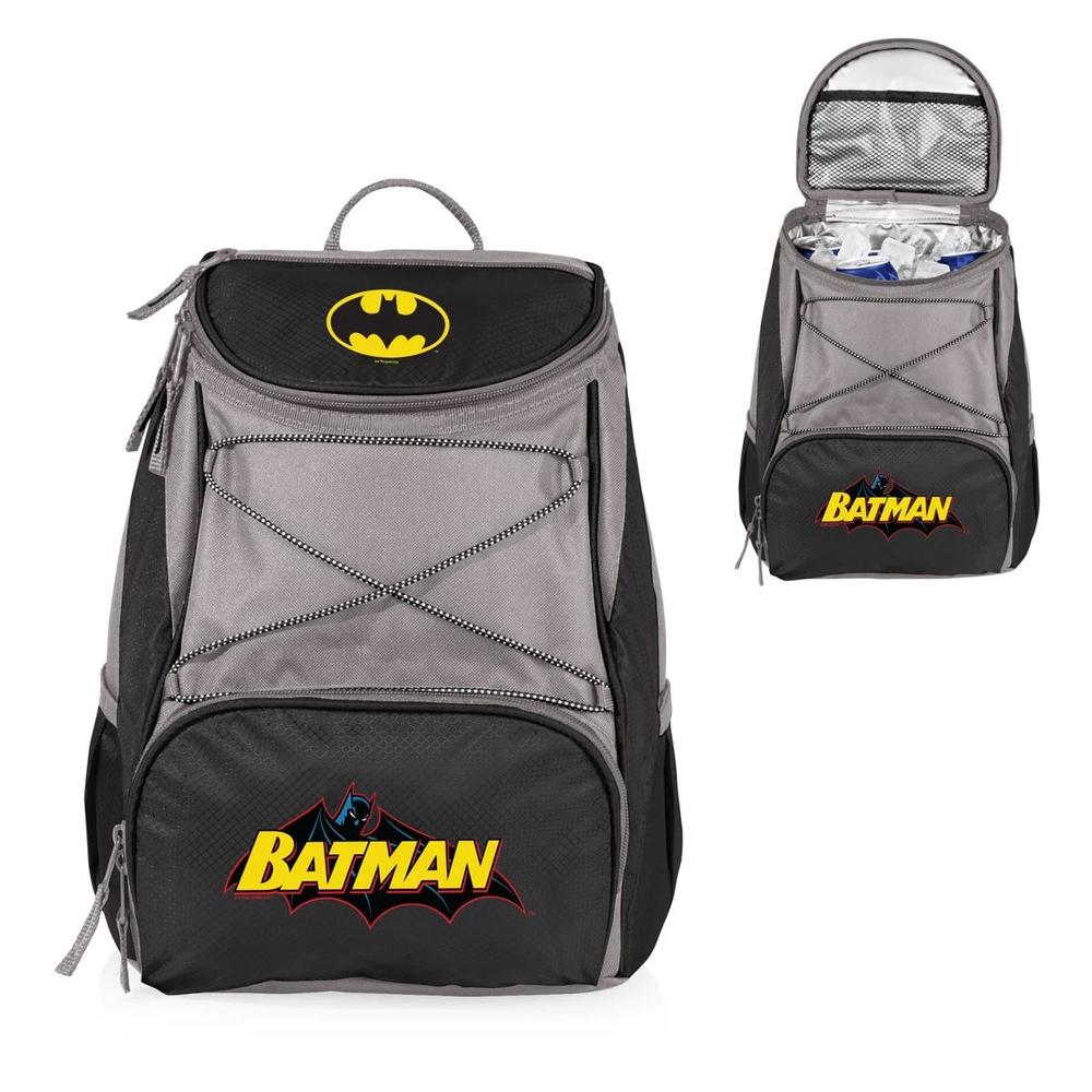 Picnic Time Batman PTX Backpack Cooler (Black/Gray) | Buy online at The ...