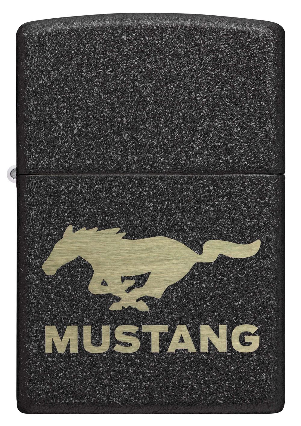 Zippo Ford Mustang Black Crackle Lighter | Buy online at The Nile