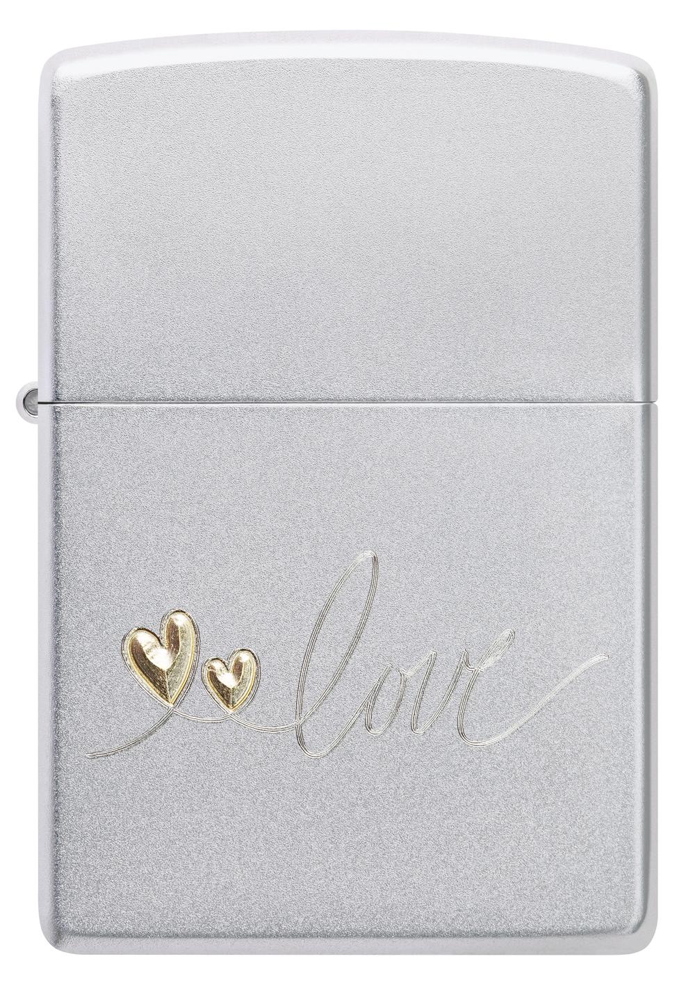 Zippo Love Street Chrome Lighter | Buy online at The Nile