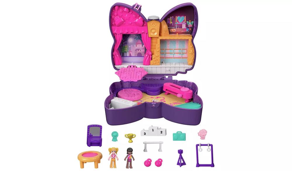 Polly Pocket Sparkle Stage Bow Compact | Buy online at The Nile