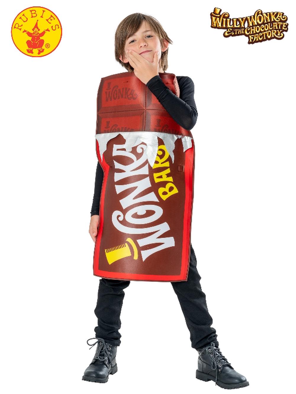 Rubies Willy Wonka Chocolate Bar Tabard - Child-Medium | Buy online at ...