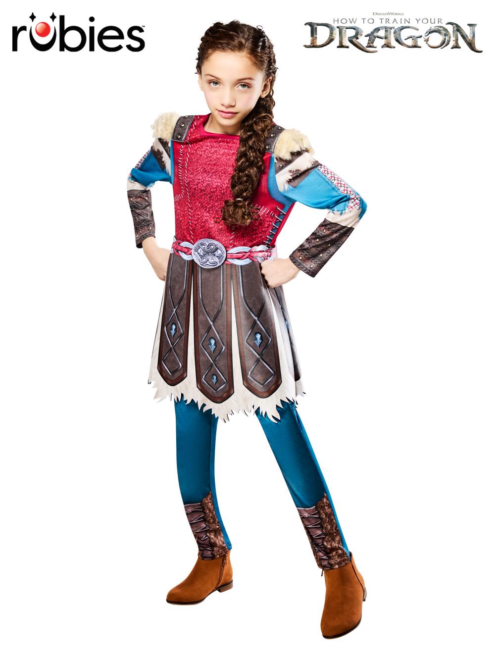 Rubies Deerfield Astrid How To Train Your Dragon Battlesuit Costume, Child - 5-6 Years | Buy ...