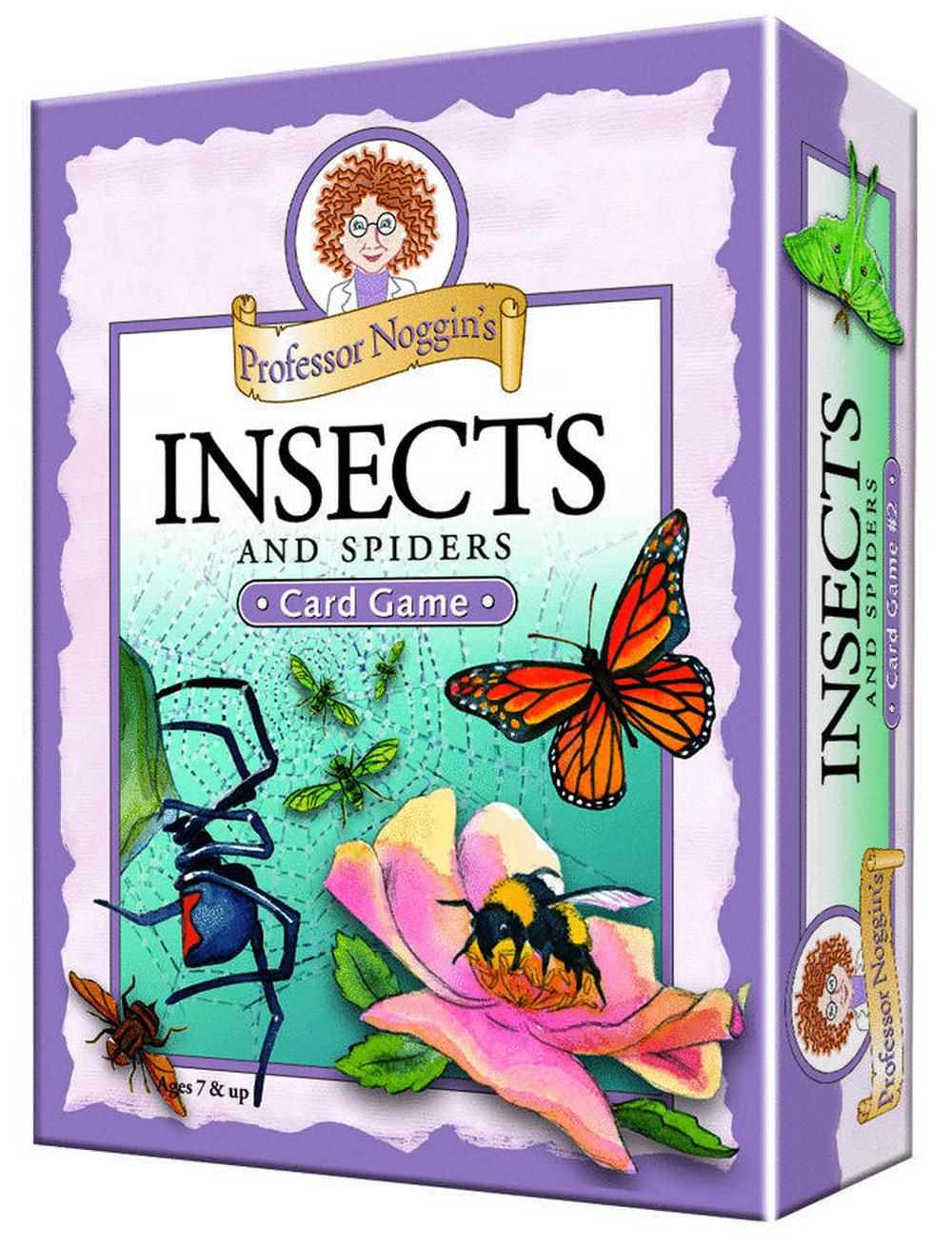 Outset Media Prof Noggins: Insects And Spiders Card Game | Buy online ...