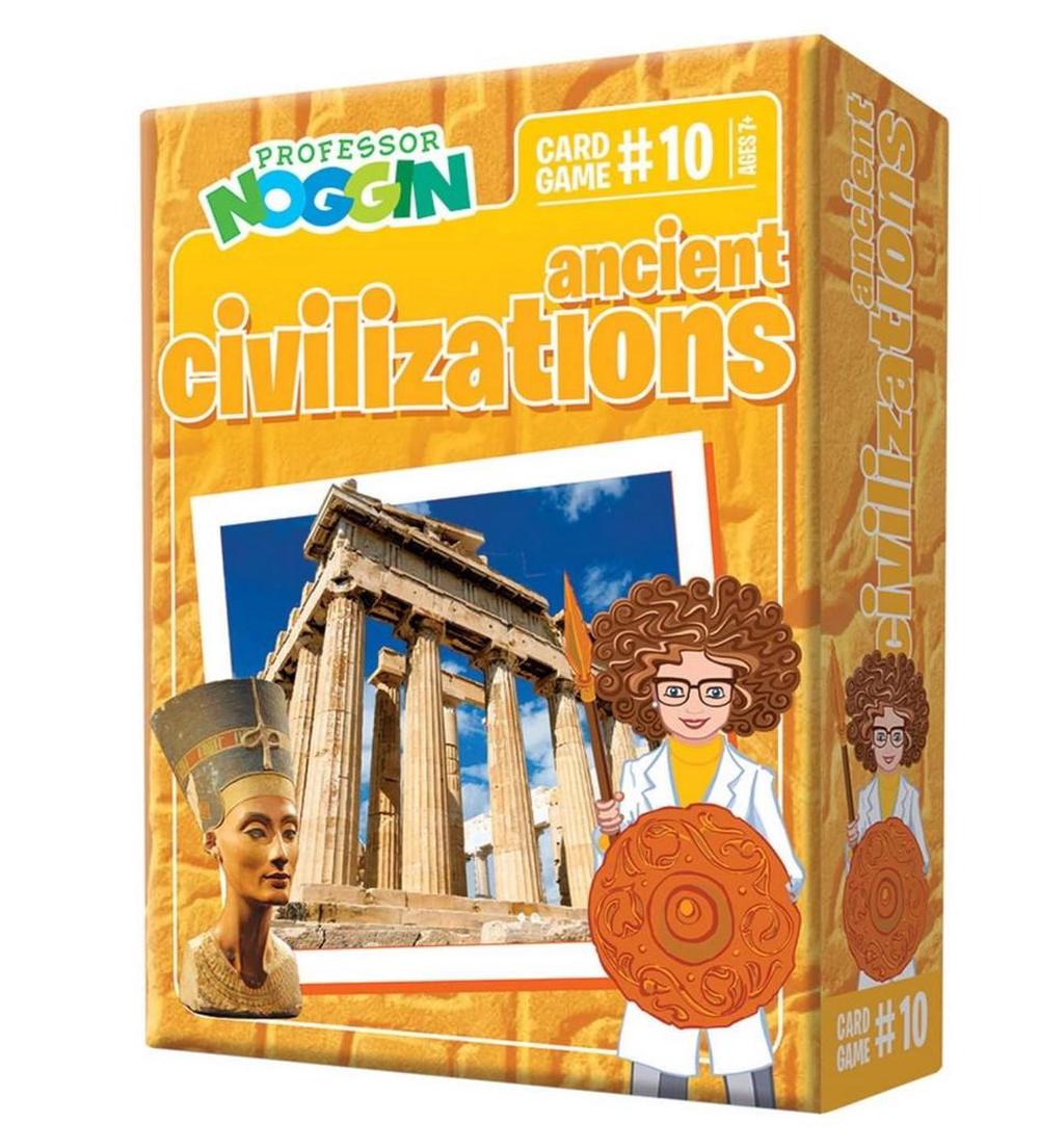 Outset Media Prof Noggins: Ancient Civilizations Card Game | Buy online ...