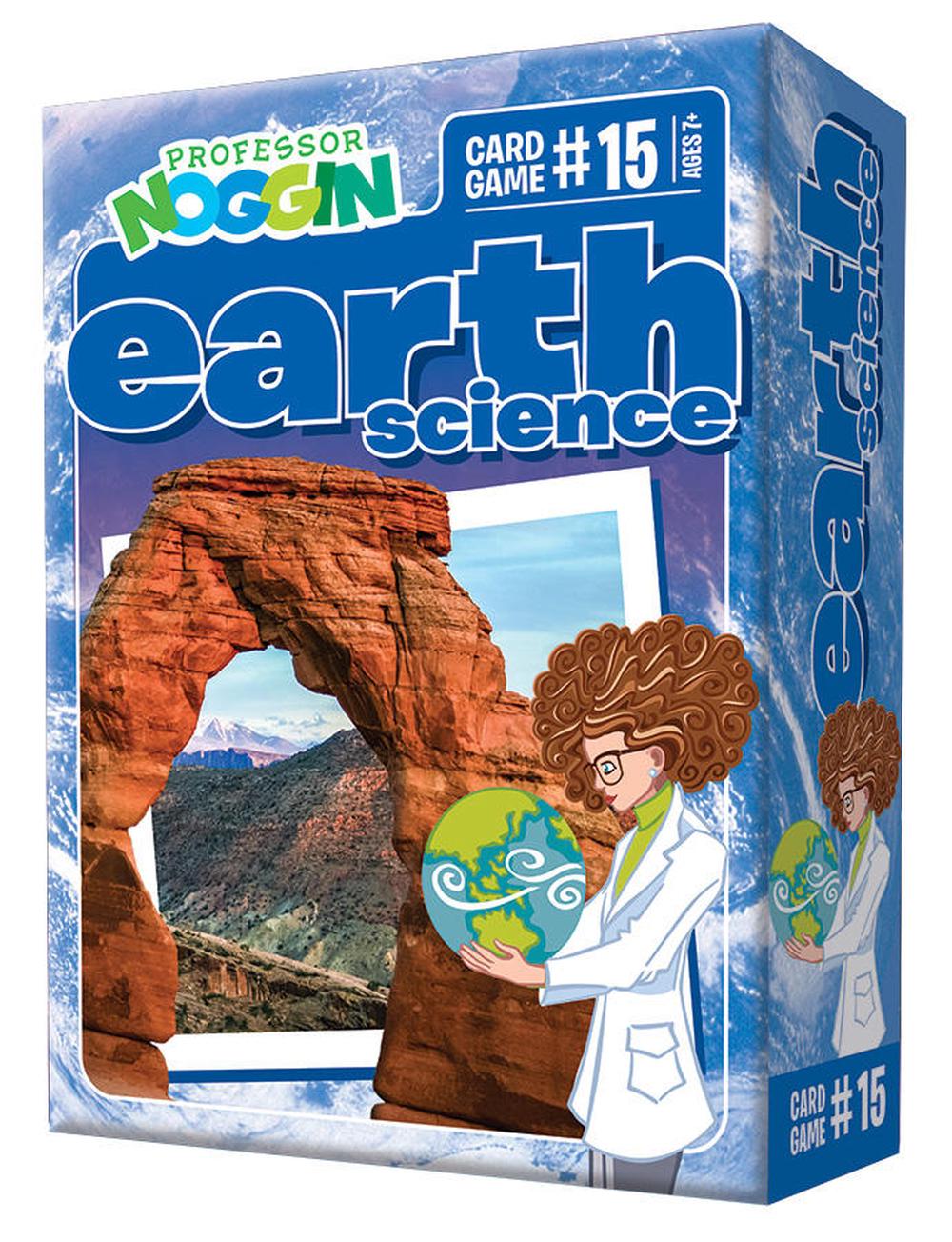 Outset Media Prof Noggins: Earth Science Card Game | Buy online at The Nile
