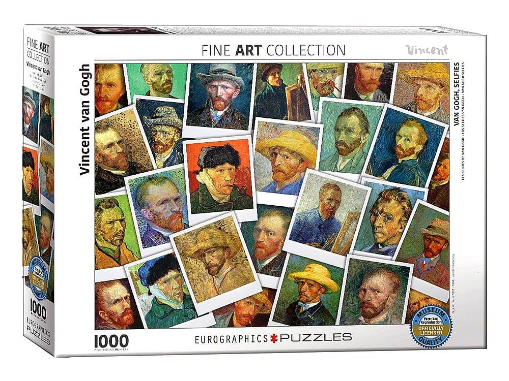 EuroGraphics Fine Art Collection: Van Gogh Selfies by Vincent van Gogh ...