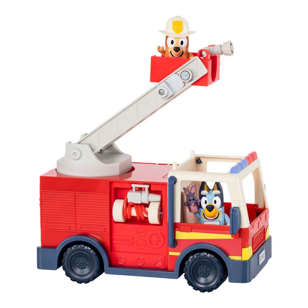 Bluey Firetruck With Bluey, Firefighter Bingo & Bob Billy | Buy online ...