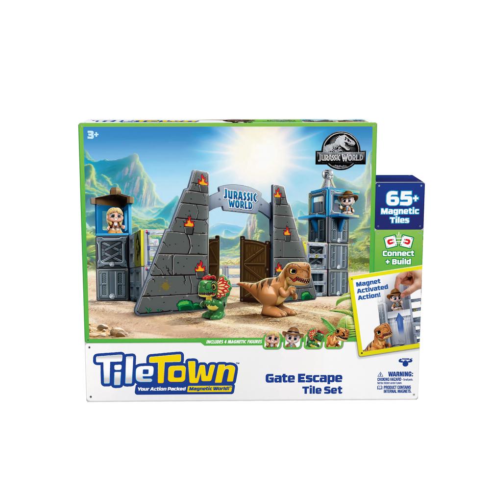 Tile Town Jurassic World - Gate Escape Tile Set | Buy online at The Nile