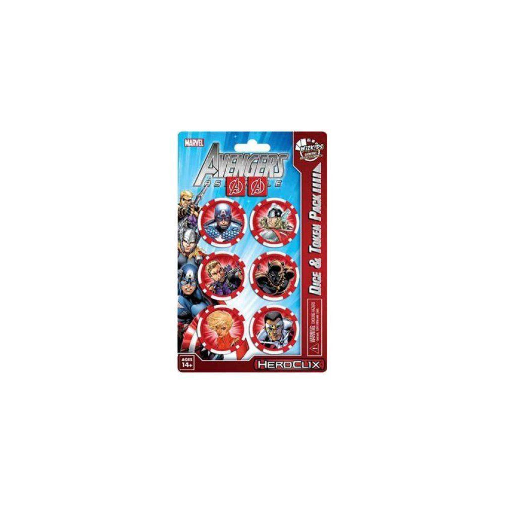 WizKids Games Heroclix Marvel Avengers Assemble Captain America Dice ...