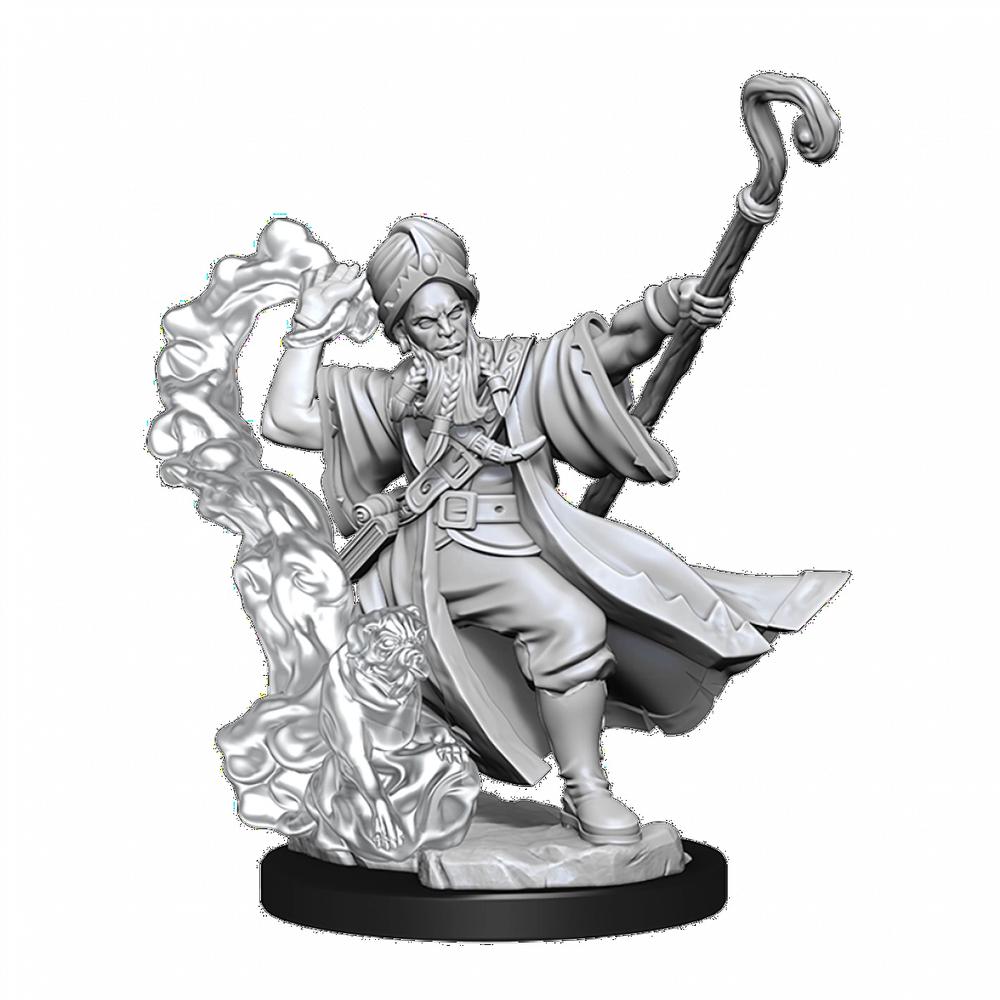 WizKids Dungeons & Dragons Frameworks - Human Wizard Male Miniature ...