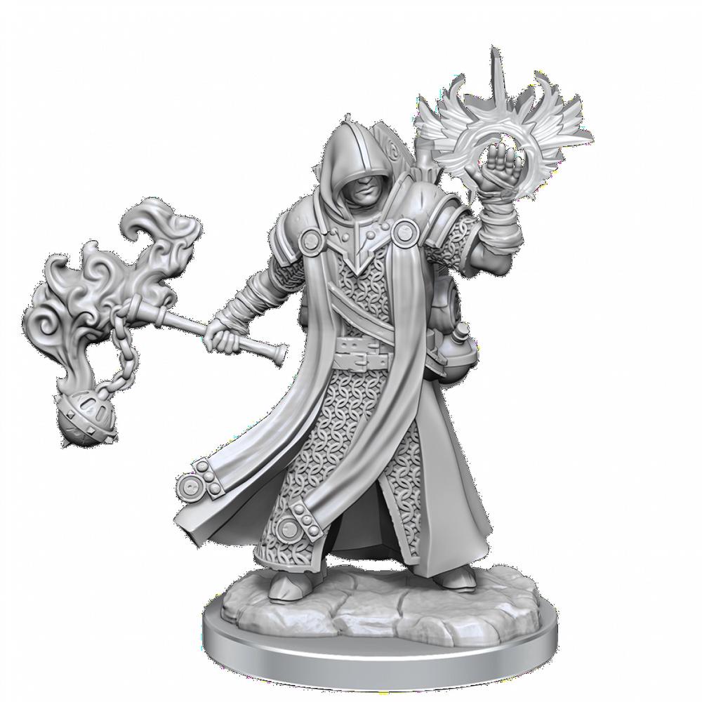 Wizkids Dungeons & Dragons Frameworks - Human Cleric Male Miniature ...