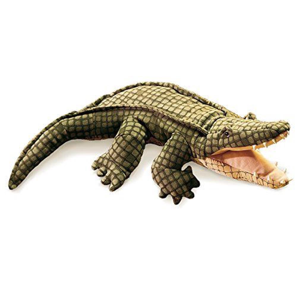 Folkmanis Alligator Hand Puppet | Buy online at The Nile
