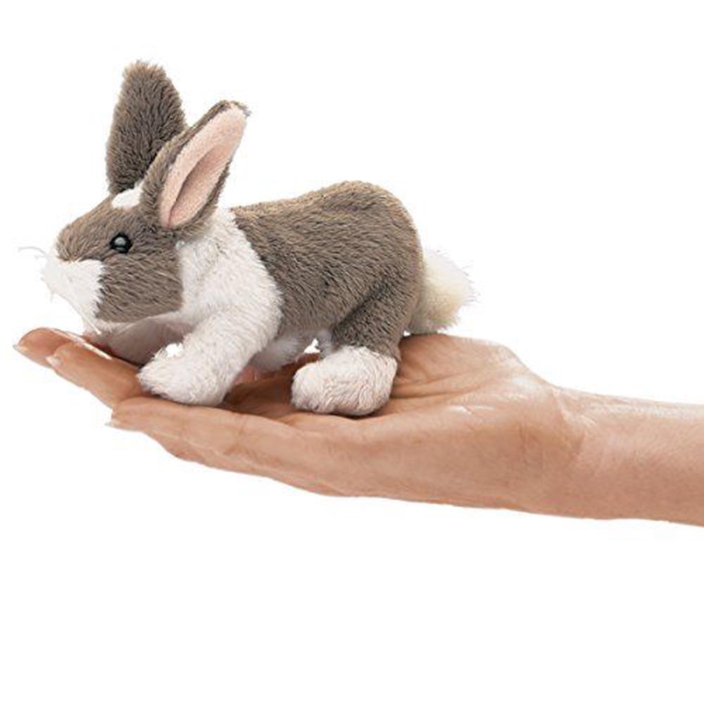Folkmanis Mini Bunny Rabbit Finger Puppet | Buy online at The Nile